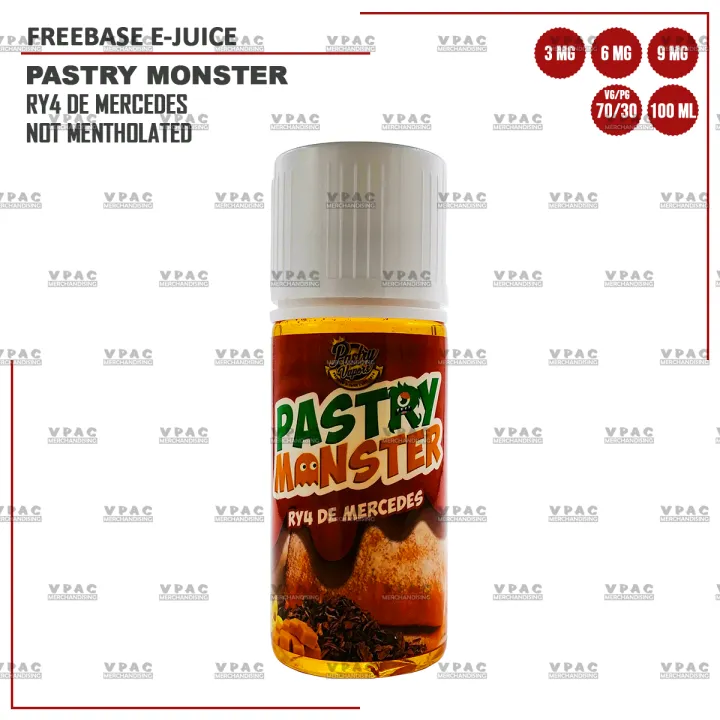 Pastry Monster 100ML RY4 De Mercedes (3 MG, 6 MG, 9 MG) | Lazada PH