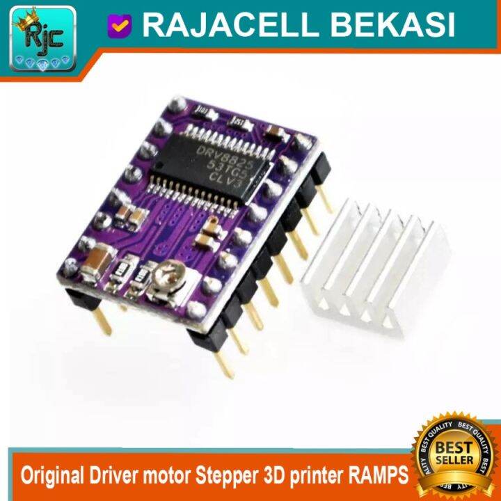 DRV8825 Original Driver motor Stepper 3D printer RAMPS Pololu RepRap | Lazada Indonesia