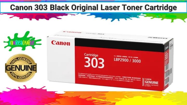 Canon 303 Black Original Laser Toner Cartridge | Lazada PH
