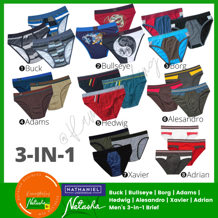 NATHANIEL BRIEF | BUCK | BULLSEYE | BORG | ADAMS | HEDWIG | ALESANDRO ...