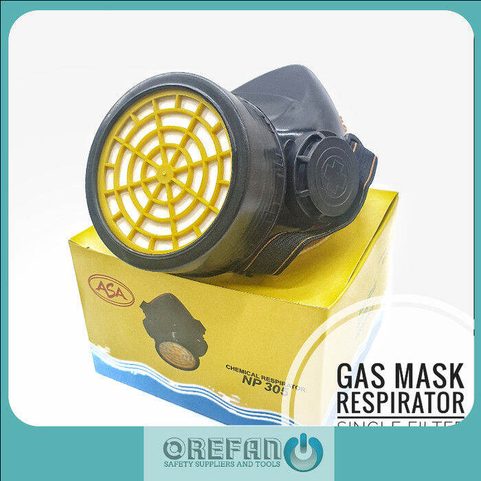 MASKER RESPIRATOR SINGLE FILTER NP305 HALF MASK ASA | Lazada Indonesia