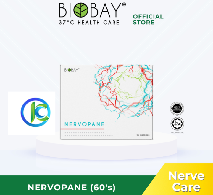 Biobay Nervopane 60s {Exp 02/2025} | Lazada