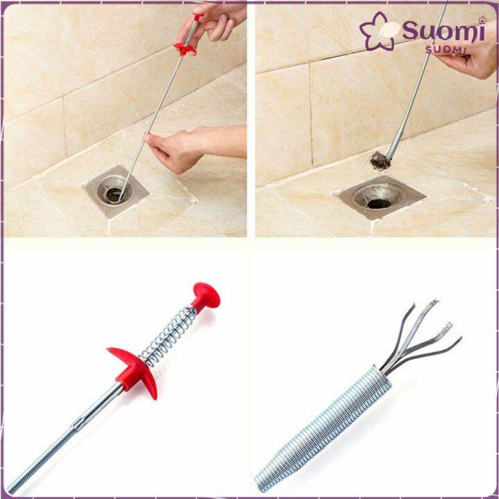 Suomi Four claw pipe dredge household kitchen sink floor drain toilet ...