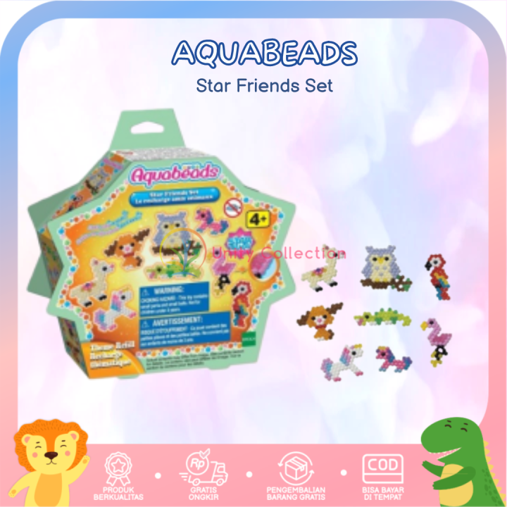 Aquabeads Star Friends Set Animals | Lazada Indonesia