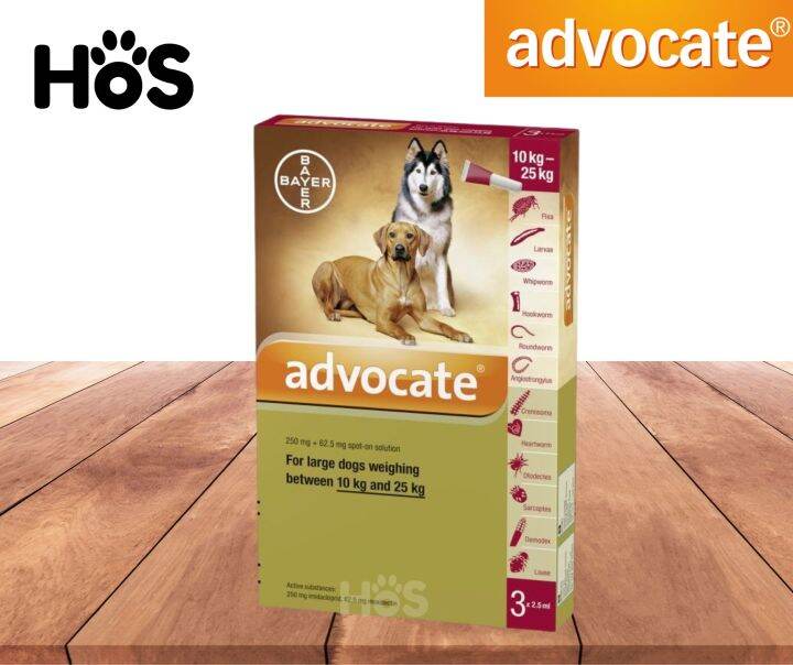 Advocate Spot-on Solution for Dogs 10-25kg | Lazada PH