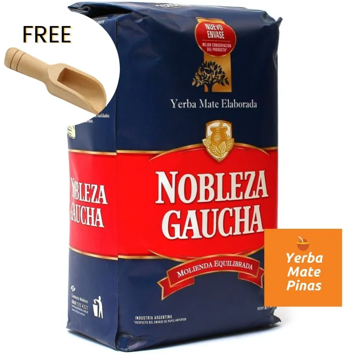 Nobleza Gaucha Azul Yerba Mate Tradicional 500g | Mate Infusion ...