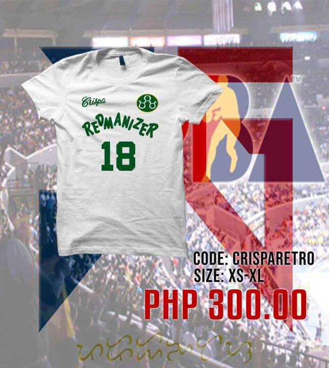 Crispa Redmanizer PBA Retro Shirt | Lazada PH