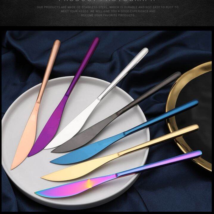 Creative Knife Korean Metal Cutlery Steak Knife Knives Kutsilyo 304 ...