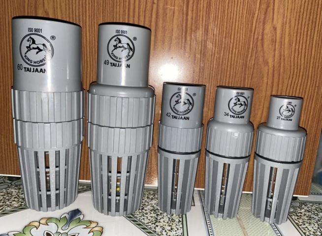 Luppe giếng, Lúp bê giếng, rọ bơm phi 21,27,34,42,49,60, 90 Taijaan ...