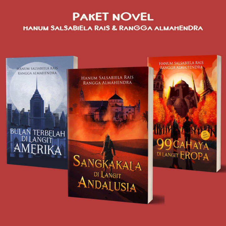 Trilogi Novel Langit Hanum Salsabiela Rais dan Rangga Almahendra ...