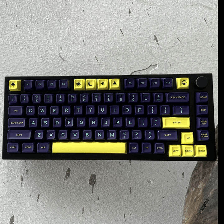 Cyberpunk 173 Keys ABS Doubleshot SA Profile Keycaps Set for Mechanical ...