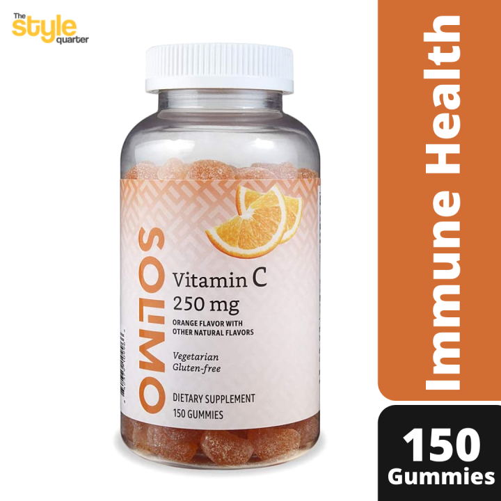 [AUTHENTIC] Solimo Vitamin C 250mg (150 Gummies) | Lazada PH