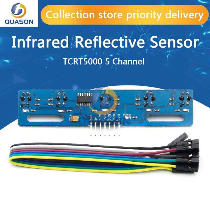 5 Channel Infrared Reflective Sensor TCRT5000 IR Photoelectric Switch ...