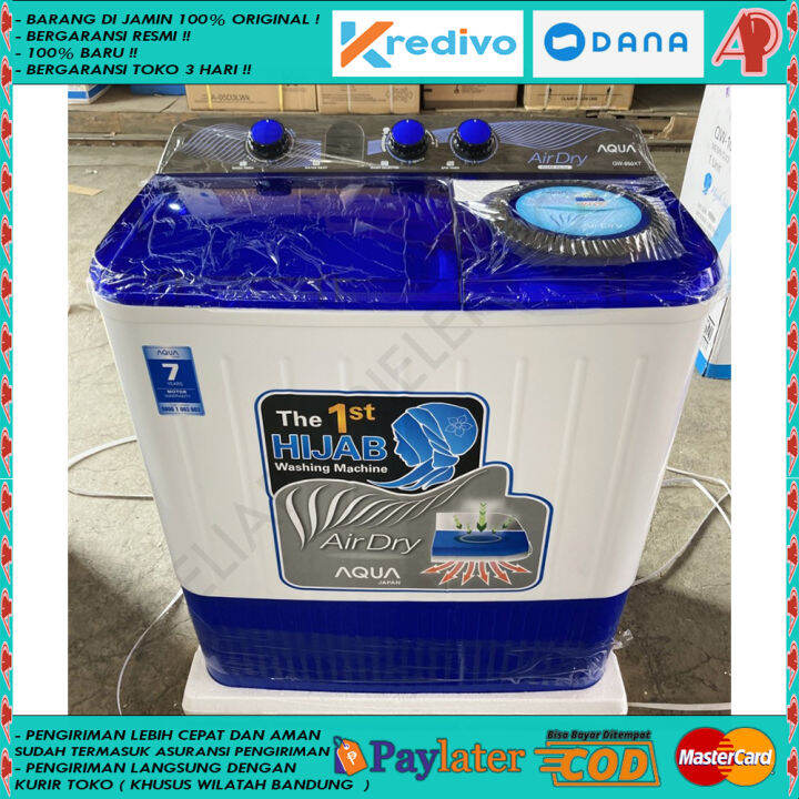 MESIN CUCI 2 TABUNG AQUA QW 850XT KAPASITAS BESAR | Lazada Indonesia