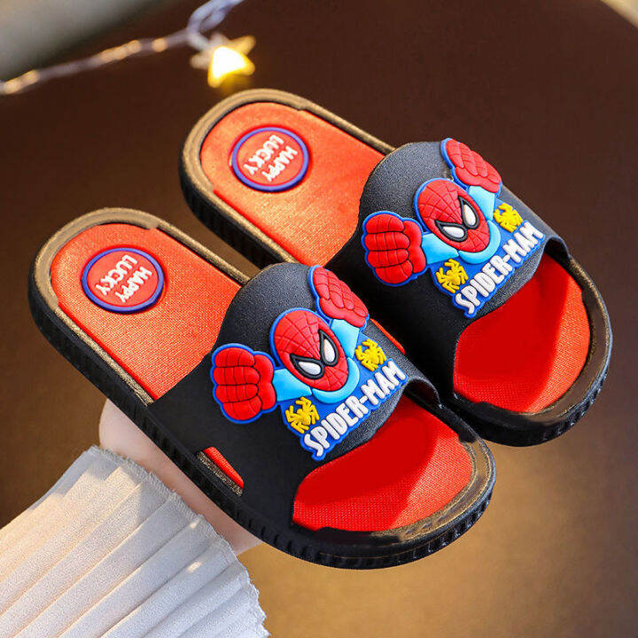 Vofox Cartoon Design fashion slip on slipper Boy Slippers Kids Fashion ...