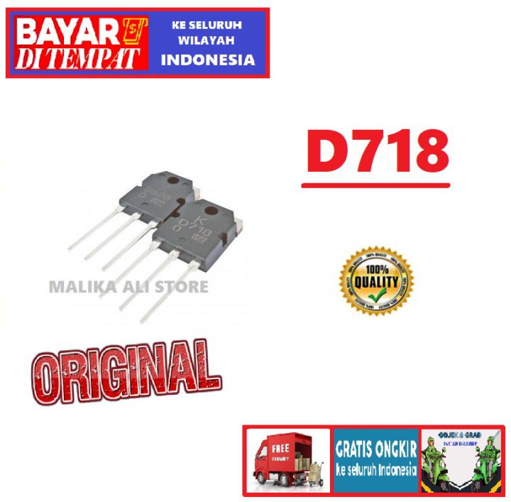 TRANSISTOR D718 2SD178 - ORIGINAL | Lazada Indonesia