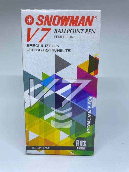 BALLPOINT SNOWMAN V7 | Lazada Indonesia