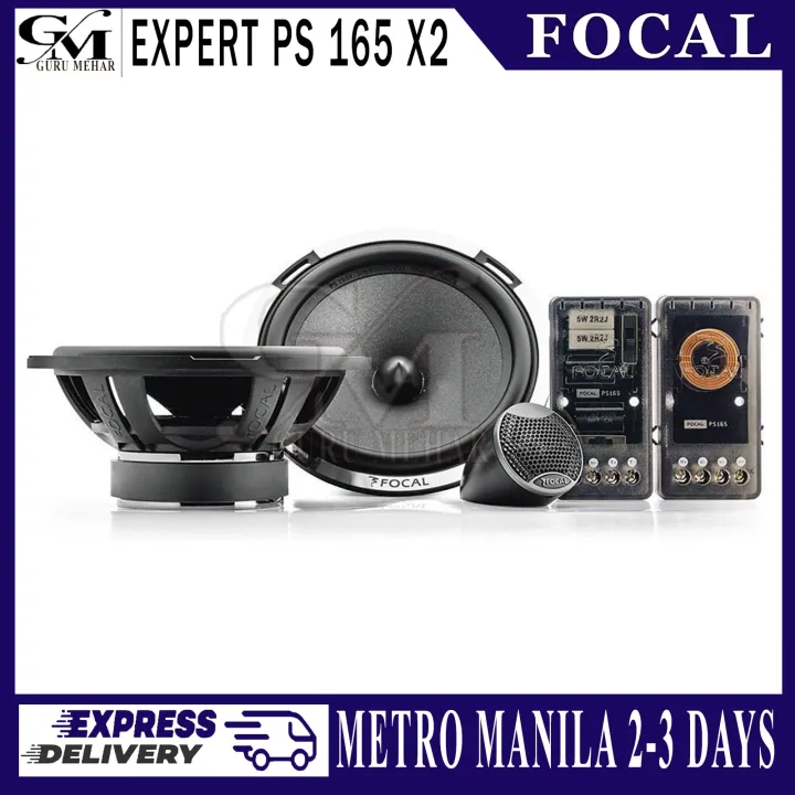 FOCAL EXPERT (PS 165X2) - Car Component Speaker + Tweeter Crossover ...