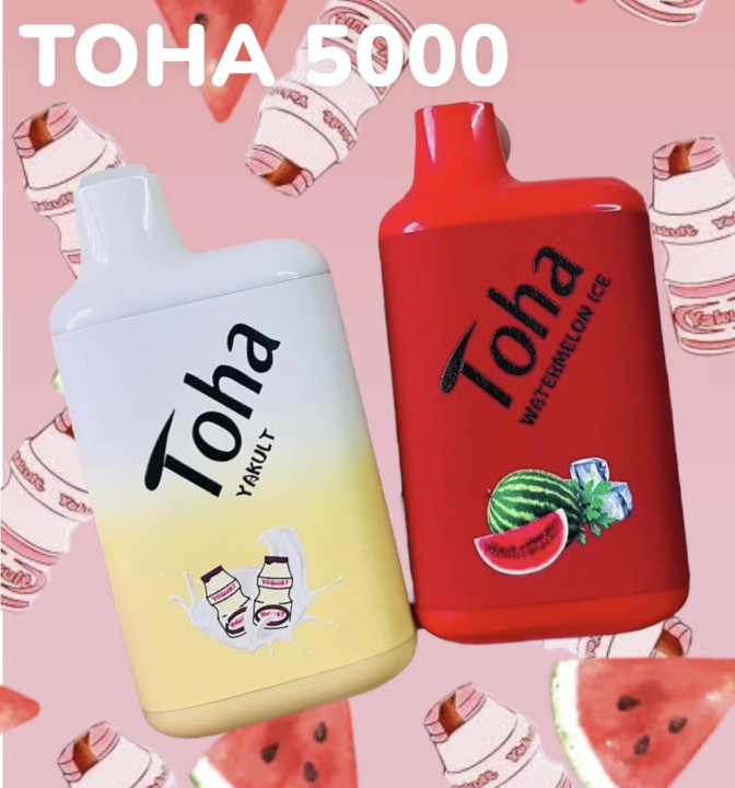 Multiple flavors🔥🔥toha 5000 Puffs(LEGIT)【Original】 | Lazada PH