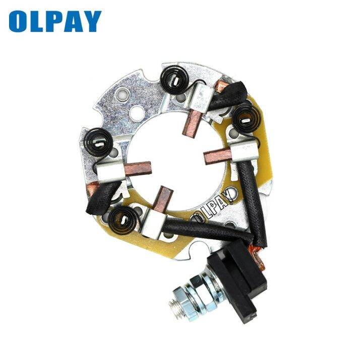 6N7-81840ชุดแปรงคาร์บอนสำหรับเครื่องยนต์ติดท้ายเรือ Yamaha 115HP 150HP ...