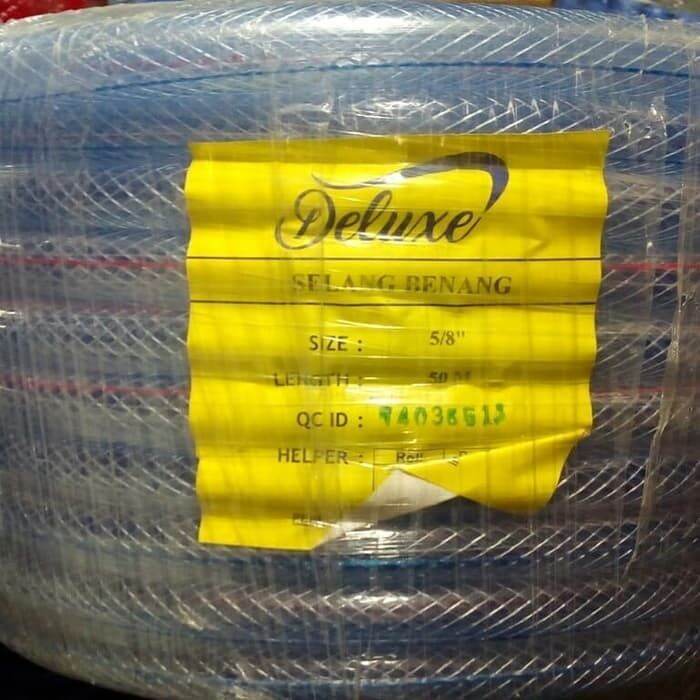 BMS - SELANG AIR SELANG BENANG 5/8 X 50 Deluxe 50M ROLAN BESAR | Lazada ...
