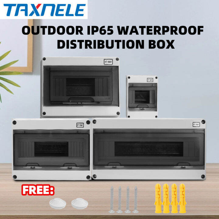 HT Waterproof Box 5 8 12 15 18 Ways IP65 Outdoor Electrical ...