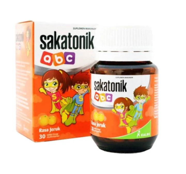 sakatonik abc isi 30 tablet rasa jeruk | Lazada Indonesia