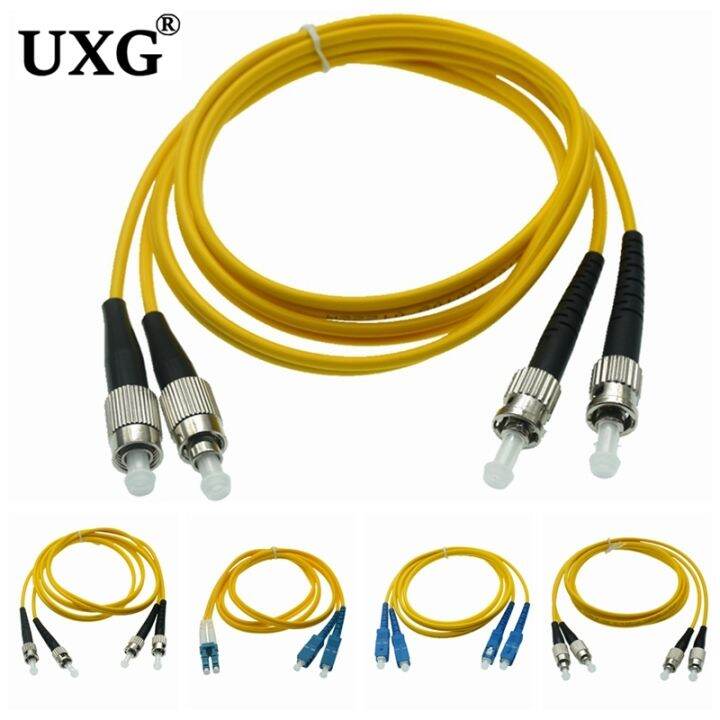Carrier Grade Dual Core Single mode Optical Fiber Jumper Double LC To ...