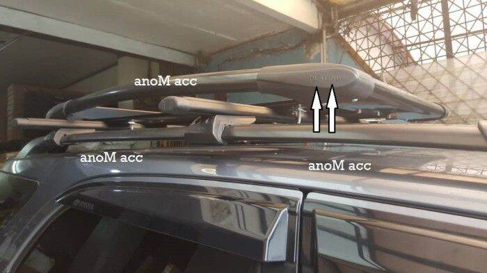 Platinum Roof Rack Rak Atas Type Mobil Atap Roof Rail Paket Lengkap ...