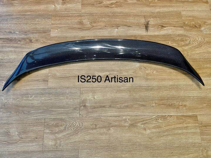 Lexus Is250 is350 artisan carbon fiber rear boot trunk ducktail lip ...