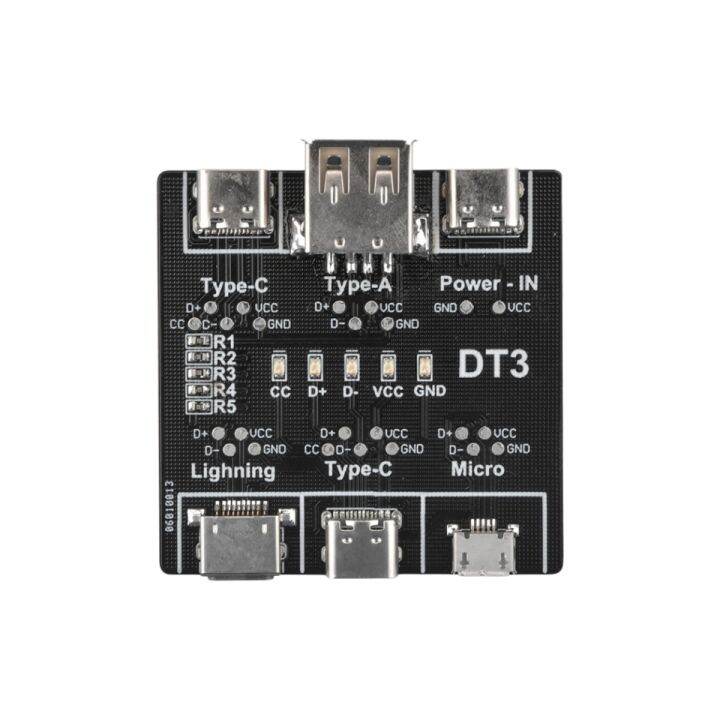【cw】 Dt3 Data Cable Anomaly Detection Board Usb Tester Ios Type C Short