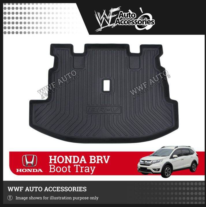 Honda BRV / BR-V Rear Trunk Cargo Car Boot Tray | Lazada