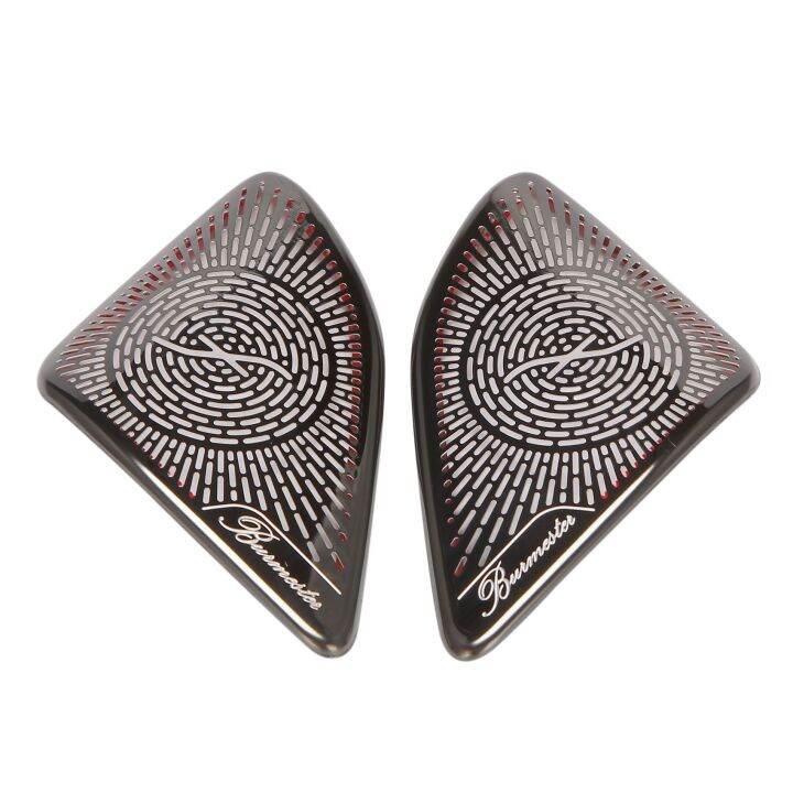 ฝาครอบทวีตเตอร์ตกแต่งรูปแตรลำโพงประตูรถอุปกรณ์เสริมสำหรับ Mercedes-Benz ...