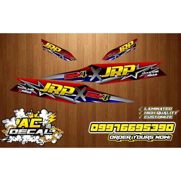 sticker decals motorcycle Honda Wave 100 Decal Jrp Design (ACDECAL ...