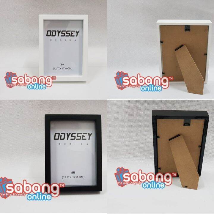 BINGKAI FOTO 4R MINIMALIS 3D HITAM / FRAME FOTO 4R 3D HITAM | Lazada ...