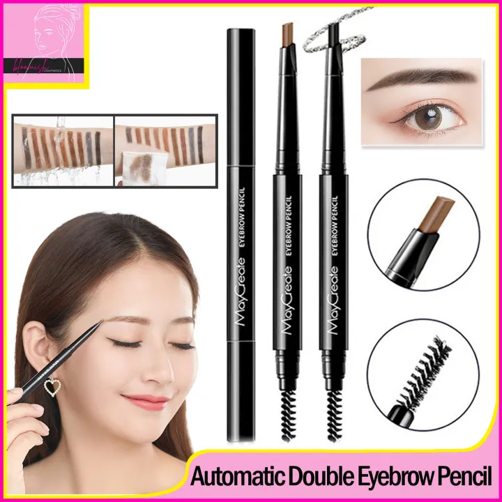 Bloomish Maycreate Automatic Double Eyebrow Pencil | Lazada PH