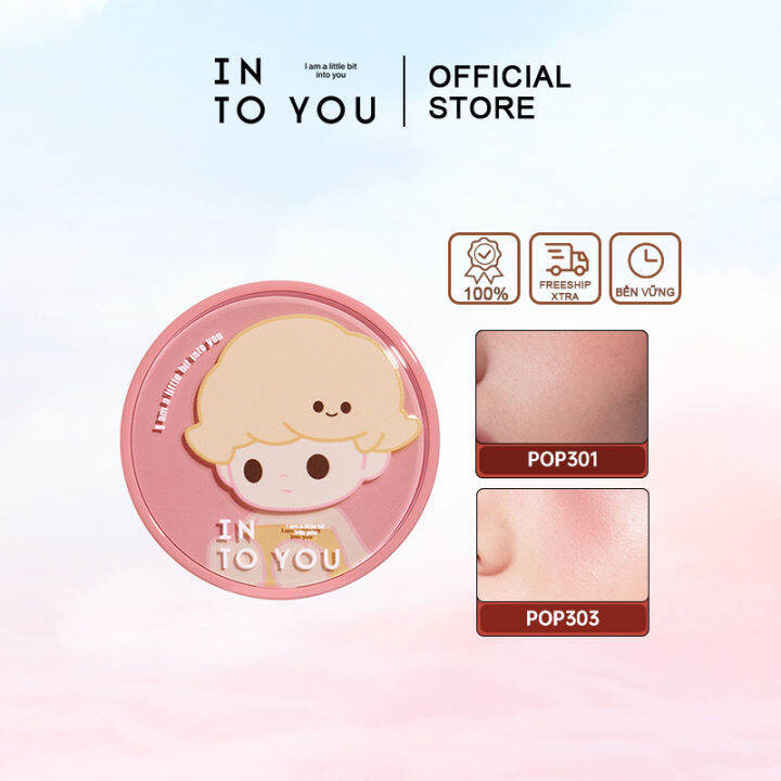 INTO YOU x POP MART x POP BEAN Branded Series Air Cushion Powder ...