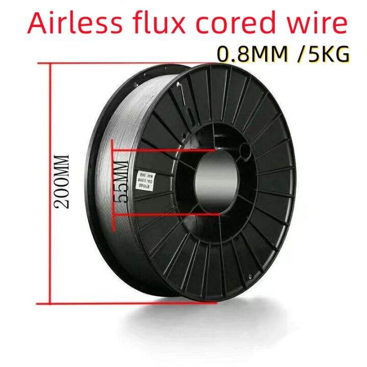 FDVFR Mild steel MIG welding wire 5KG 0.8mm E71T-GS suitable for gas free flux cored inverter ...