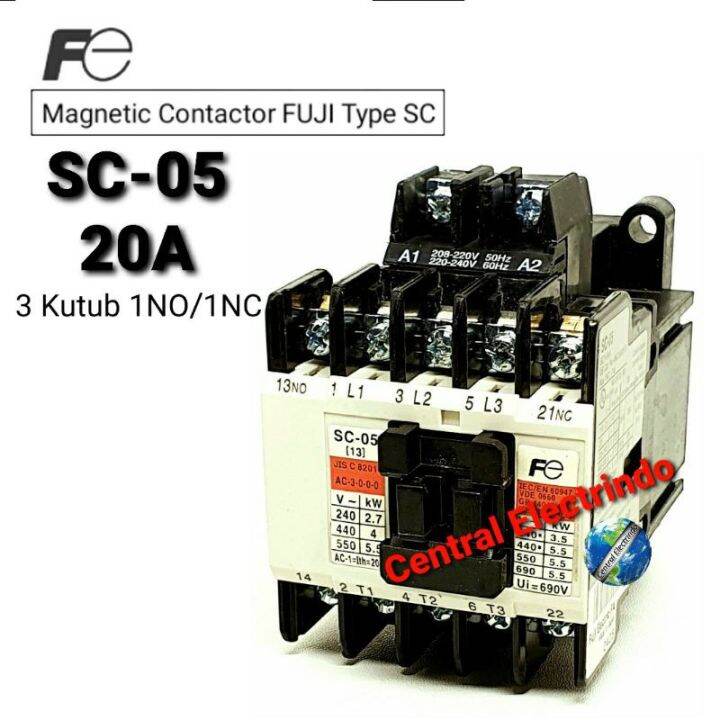 Kontaktor Contactor SC-05 AC 220V. | Lazada Indonesia