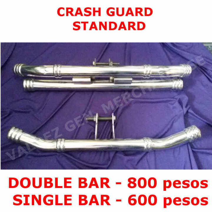 Yamaha YTX 125 Stainless Crash Guard , Stainless Slider STANDARD Design ...