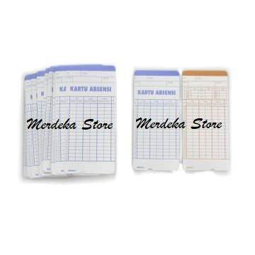 KARTU ABSENSI KRISBOW KARTU ABSEN 100PCSMS17 | Lazada Indonesia