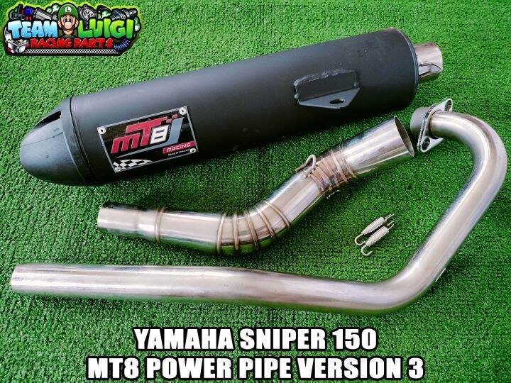 MT8 POWER PIPE FOR YAMAHA SNIPER 150 VERSION 3 | Lazada PH