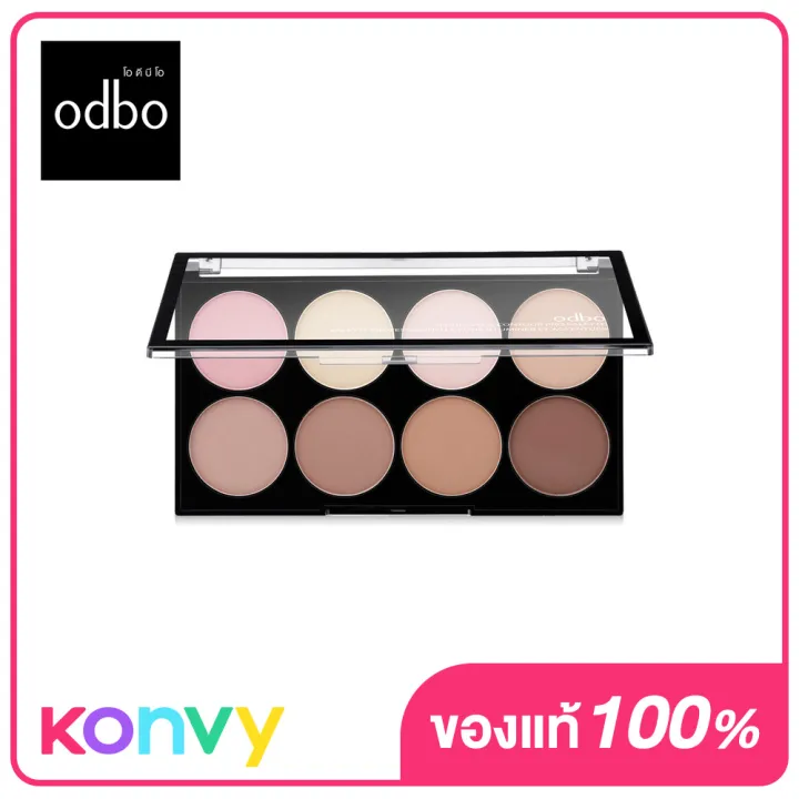 ODBO Highlight&Contour Pro Palette 20g OD138 #02 | Lazada.co.th