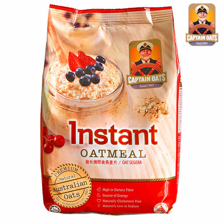 Captain Oats Instant Oatmeal 800g - Grocery Philippines - groceryph ...