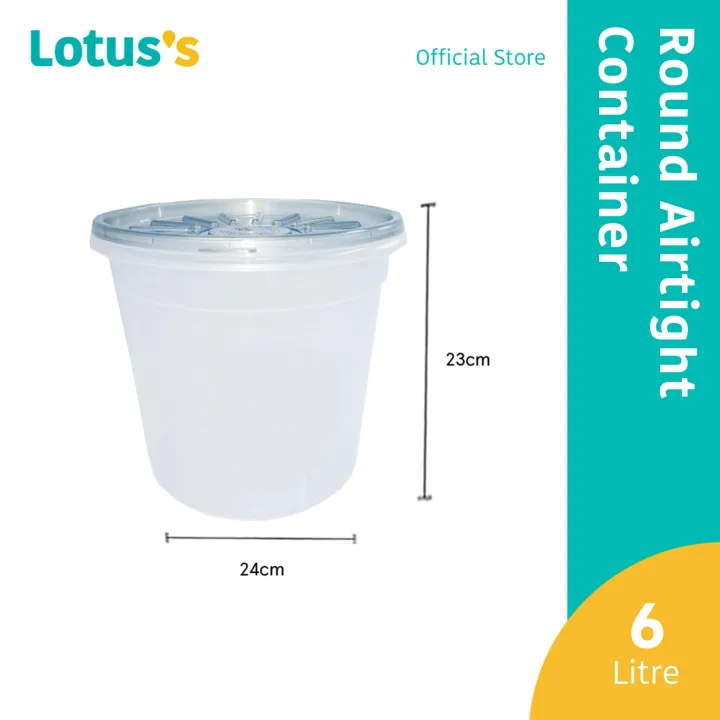 Lotus's Round Airtight Container 6L | Lazada