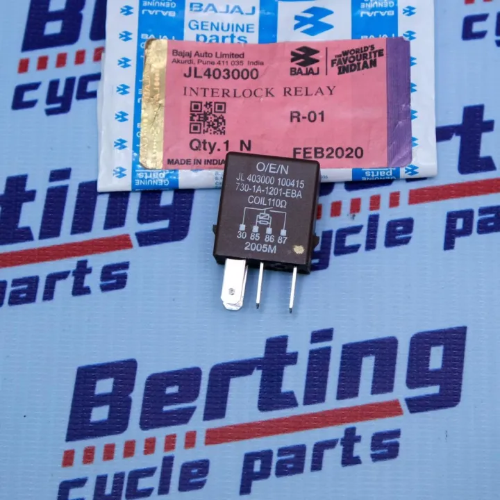 FAN INTERLOCKING RELAY Rouser NS200 200NS RS200 Dominar 400 KTM Duke RC ...