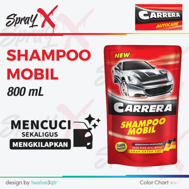 CARRERA AUTOCARE SHAMPOO MOBIL 800ML / SHAMPO MOTOR | Lazada Indonesia