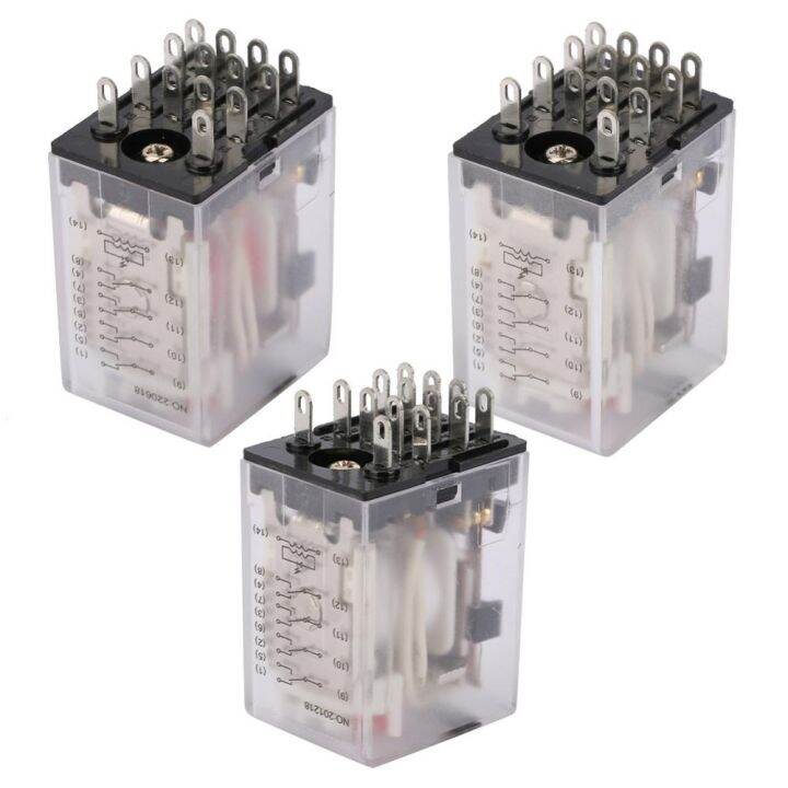 BEMM4C Electromagnetic Relay 14 Pin Intermediate Coil 24VAC / 110VAC ...