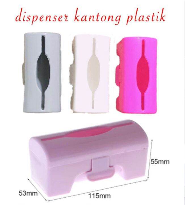 Dispenser Plastik Roll Tempel / Tempat Plastik Sampah Roll Holder ...
