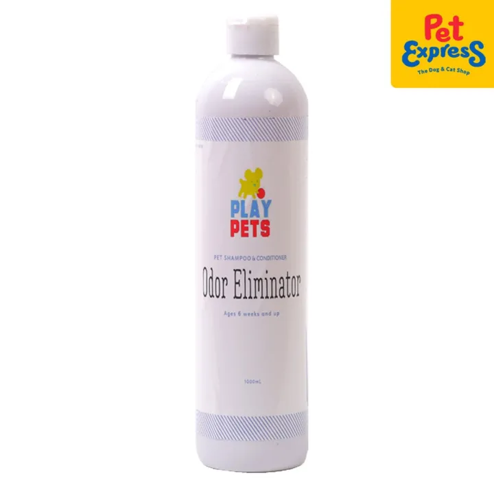 Play Pets Odor Eliminator Dog Shampoo and Conditioner 1L | Lazada PH